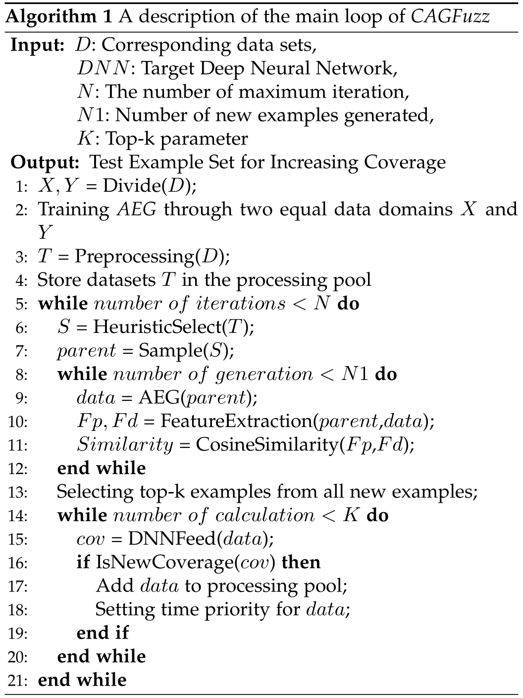 【论文阅读笔记】cagfuzz Coverage Guided Adversarial Generative Fuzzing Testing